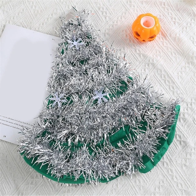 CHRISTMAS TREE HAT Christmas Santa Hat Funny Novelty Hat Holiday Party ...