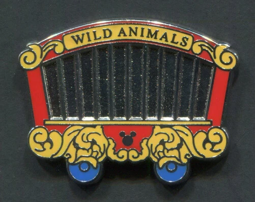 DISNEY PINS DUMBO Casey Jr Wild Animals Circus Train Hidden Mickey ...