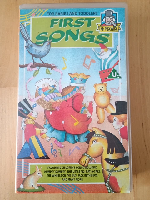 MR PICKWICK FIRST Songs Nursery Rhymes VHS Suzi Quatro £12.15 - PicClick UK