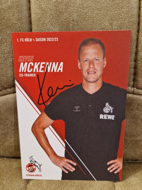 ORIGINAL SIGNIERTE AUTOGRAMMKARTE Von Kevin McKenna 1.FC Köln Saison 22/23 EUR 1,00 - PicClick DE
