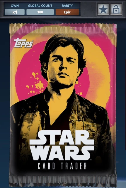 STAR WARS CARD Trader DIGITAL Epic Pack Art EUR 1,86 - PicClick FR