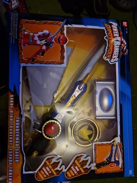 POWER RANGERS DINO Thunder Thundermax Saber with Blaster Mode Tested ...