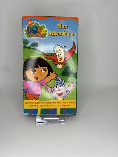 NICK JR DORA Explorer Map Adventures VHS Video Tape $9.00 - PicClick CA