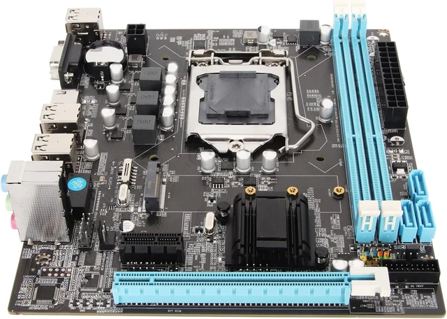 DESKTOP MOTHERBOARD MICRO ATX Motherboard for LGA 1155 Socket I3 I5 I7 ...