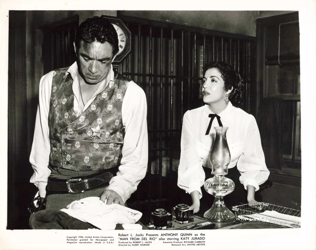 ORIGINAL VINTAGE CINEMA Still Photo Movie Man From Del Rio Katy Jurado ...