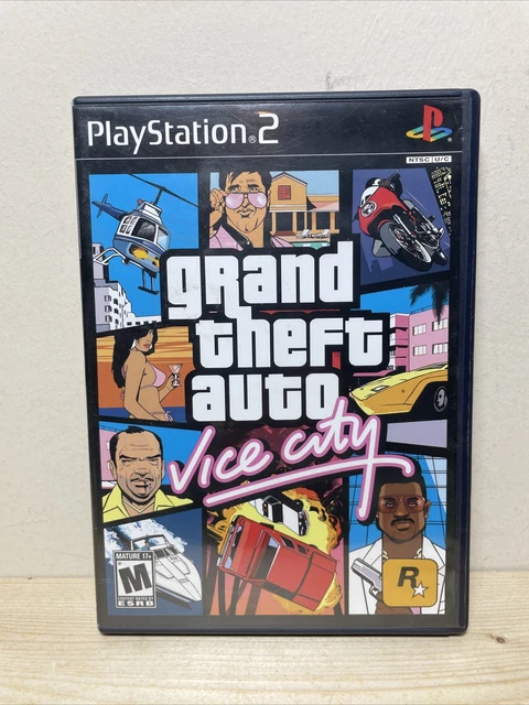 GRAND THEFT AUTO: Vice City (PlayStation 2, PS2) con custodia senza ...