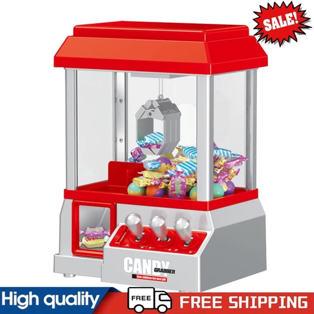 PLASTIC CANDY GRABBER Machine Battery Powered Mini Candy Grab Machine ...