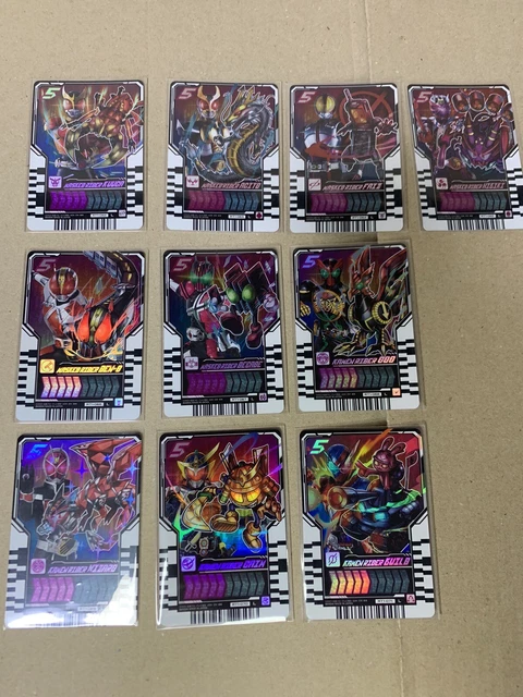 KAMEN RIDER GOTCHARD Ride Chemy Trading Card PHASE:01 Legend Comp Set (of 10) £83.58 - PicClick UK