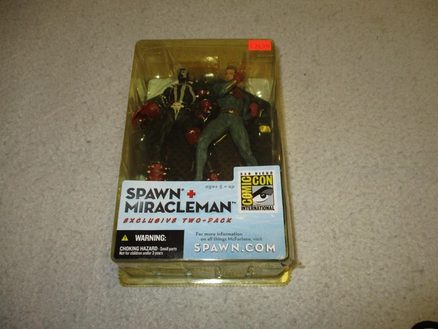 MCFARLANE TOYS SPAWN & Miracleman Exclusive Two Pack Action Figure Set ...