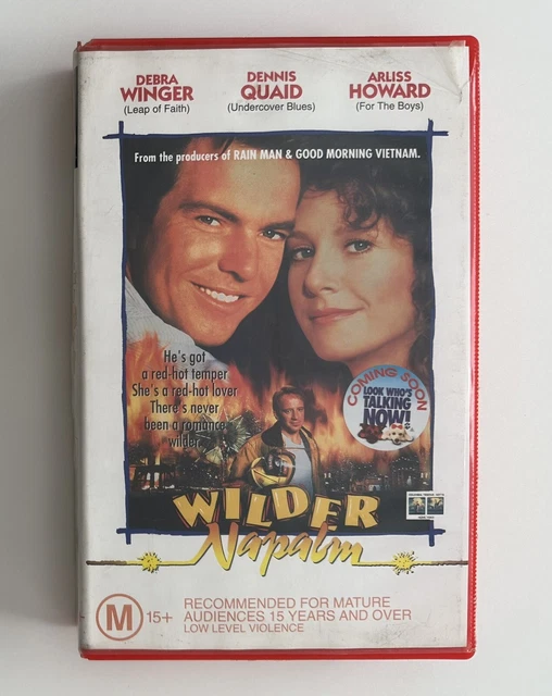 WILDER NAPALM [VHS] Columbia Tristar Big Box Ex-Rental Video Tape 1993 $19.95 - PicClick AU