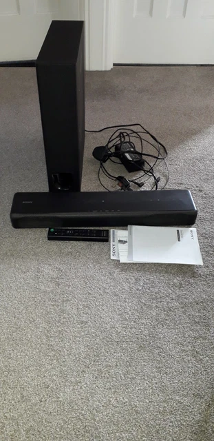 SONY HT-MT300 WIRELESS Sound Bar, Subwoofer & Remote £60.00 - PicClick UK