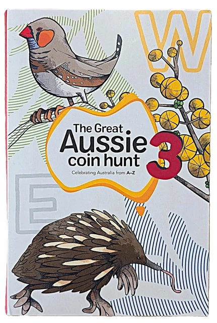 2022 THE GREAT Aussie Coin Hunt 3, $1 Alphabet A-Z Unc Coin Set In ...