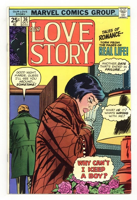 OUR LOVE STORY #36 VG+ 4.5 1975 £11.02 - PicClick UK