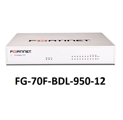FORTINET FORTIGATE FIREWALL FG-70F-BDL-950-36 Hardware +Forti Care ...