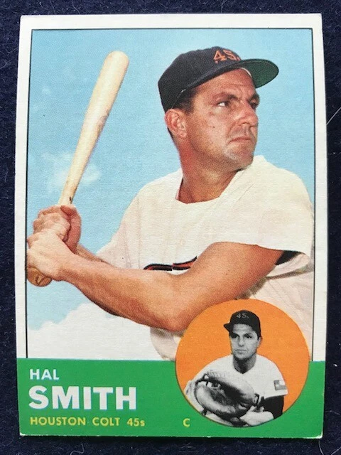 1963 TOPPS BASEBALL #153 Hal Smith EX/MT-NM EUR 2,75 - PicClick FR
