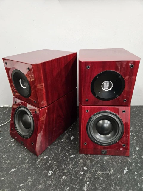 JAS AUDIO ORSA LOUDSPEAKERS RIBBON TWEETER / Rosewood Gloss With Boxes ...