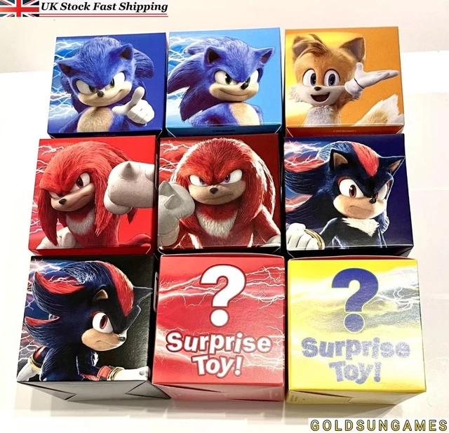 MCDONALD'S UK 2025 Sonic The Hedgehog 3 FULL SET Of 9 Soft Plush Toys Boxed NEW £29.84 - PicClick UK