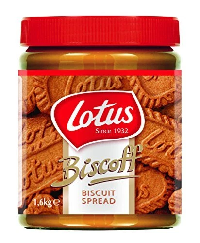 LOTUS BISCOFF SPREAD Smooth Jar 1.6 Kg (Pack Of 4) £47.95 - PicClick UK
