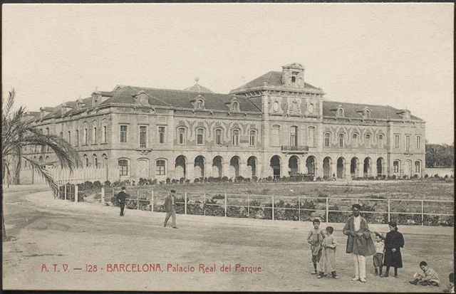 BARCELONA. BARCELONA. PALACIO Real de La Parc EUR 5,00 - PicClick FR