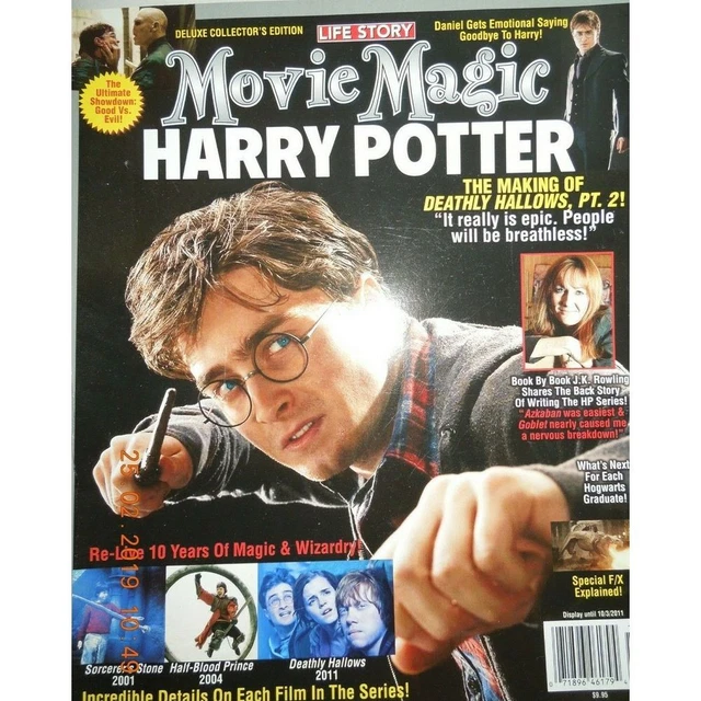 HARRY POTTER MOVIE magic MAKING DEATHLY HALLOW PT emma watson DANIEL ...