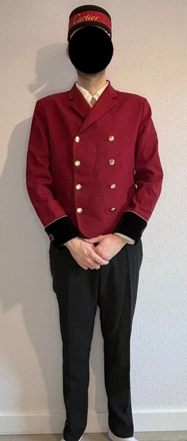 UNIFORM CARTIER GROOM bellboy very rare #3 EUR 800,00 - PicClick FR