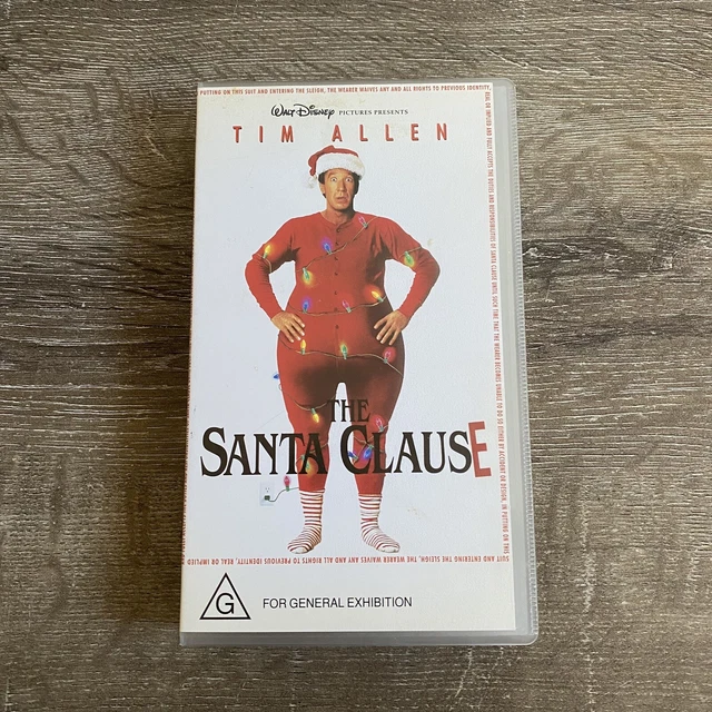 THE SANTA CLAUSE (VHS, 1994) Walt Disney Tim Allen Comedy Family ...