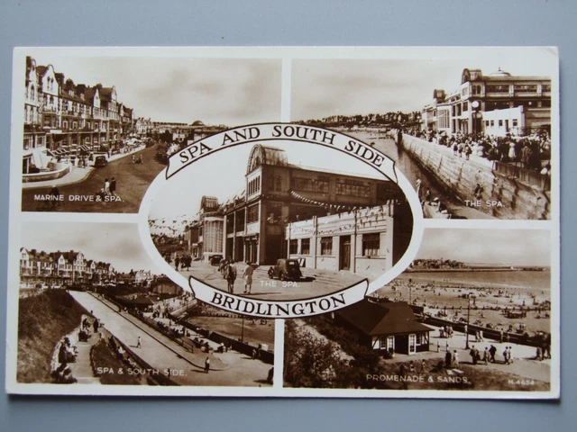 POSTCARD, BRIDLINGTON SPA & South Side Multiview 1957 EUR 4,26 ...