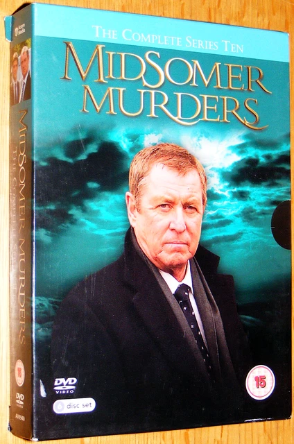 TV DVD: MIDSOMER Murders series ten 10 — 2009 box boxed set, ITV 2006 ...