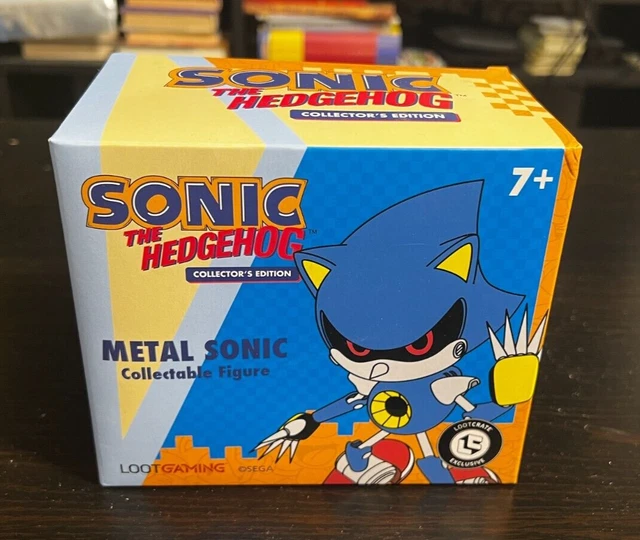 LOOT CRATE SONIC the Hedgehog 25th Anniversary Metal Sonic Figure In ...