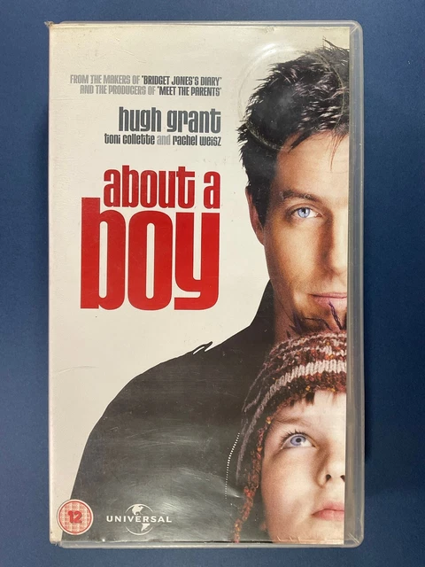 ABOUT A BOY, VHS Video Tap, Hugh Grant, Cert 12 Movie £2.50 - PicClick UK