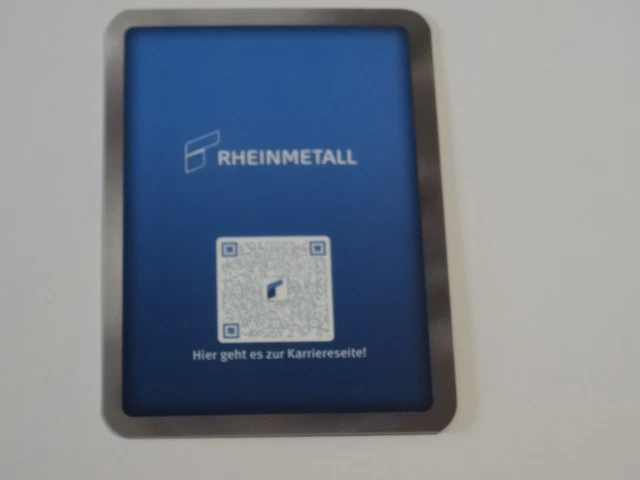 RHEINMETALL MISSION MASTER Spielkarte Karte Spiel Gamescom 2025 NEU EUR ...