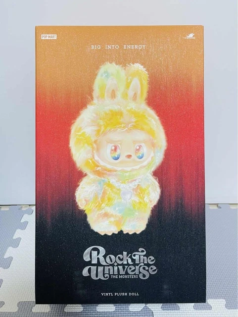 POPMART LABUBU ROCK The Universe Vinyl Plush Doll Big Monster Series ...