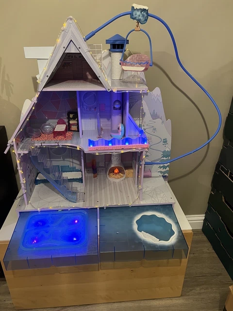 LOL SURPRISE WINTER Disco Ski Chalet Doll House £50.00 - PicClick UK