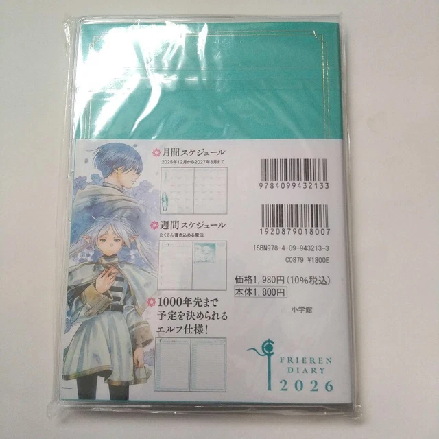 FRIEREN NOTEBOOK 2026 Unopened 180 Pages with Stickers, Anime Series £ ...