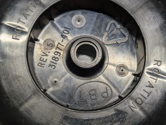OEM CARRIER BRYANT Payne Draft Inducer Motor Fan Wheel 318977-401 ...