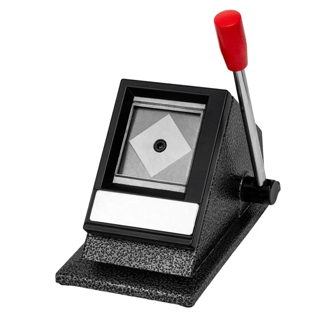 PASSPORT PHOTO Portable Manual ID Card Punch for School Public Studio £ ...