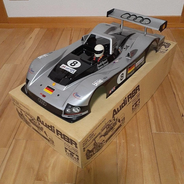 TAMIYA 1/10 RC Audi R8R Body Shell Unpainted Lexan Clear Body For ...