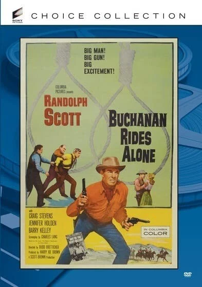 BUCHANAN RIDES ALONE (DVD) Barry Kelley Peter Whitney Tol Avery Craig Stevens EUR 28,25 ...
