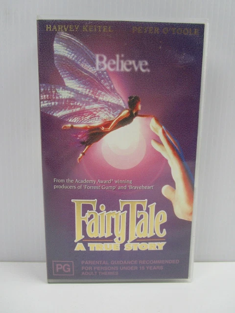 FAIRY TALE, A True Story, VHS Tape, Vintage Video, Movie PG $18.95 ...