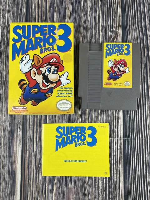 SUPER MARIO BROS. 3 (Nintendo Entertainment System, 1990) CIB COMPLET ...