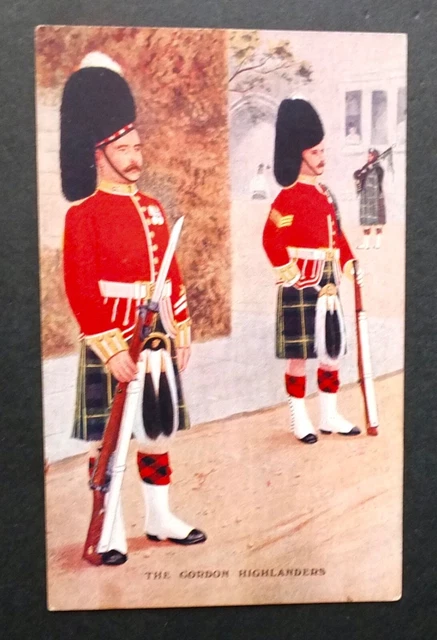 WW1 MILITARY- GALE & Polden-Regiment Uniform Series-The Gordon ...