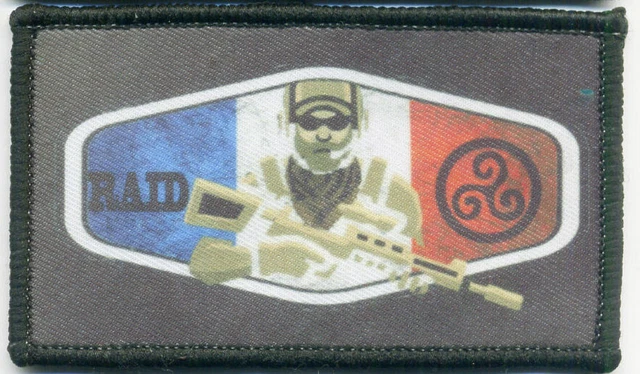 POLICE / RAID - Symbole Triskell - Fabrication Locale Afghanistan EUR ...