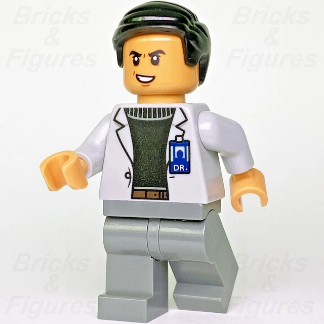 LEGO® JURASSIC WORLD Dr. Wu Minifigure with Evil Smile 75937 jw068 Dr Henry Wu $14.99 - PicClick AU