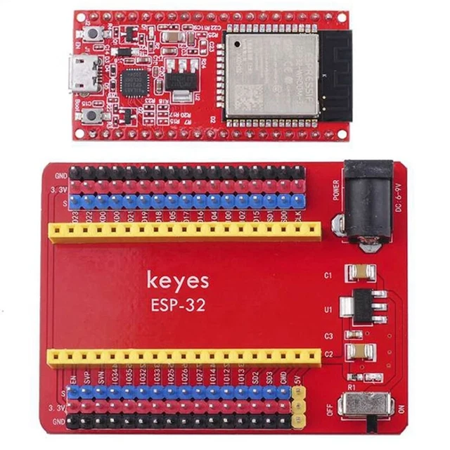 PLACA DE DESARROLLO de NúCleo ESP32 MóDulo ESP-WROOM-32 + Placa de Expansió K5V5 £13.79 ...