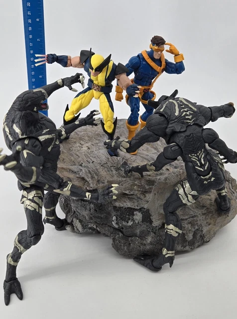 MARVEL LEGENDS DIORAMA Stand Action Figure Wall Mountable Playset ...