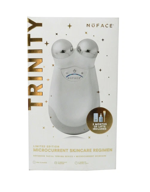 NUFACE LIMITED EDITION Trinity Microcurrent Skincare Regimen Kit (Used ...
