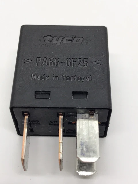 FOMOCO TYCO 4 BLADE 12V 20A RELAY BLACK 5M5T14B192AA PA66-GF25 ...