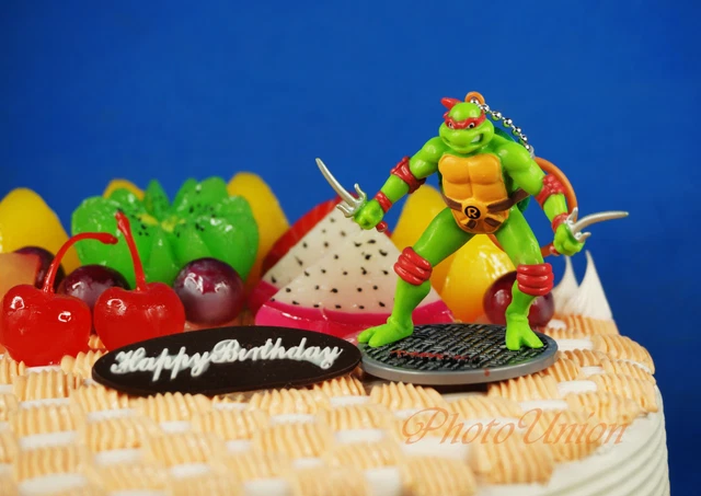 TEENAGE MUTANT NINJA Turtles Raphael Cake Topper Figure Decoration ...