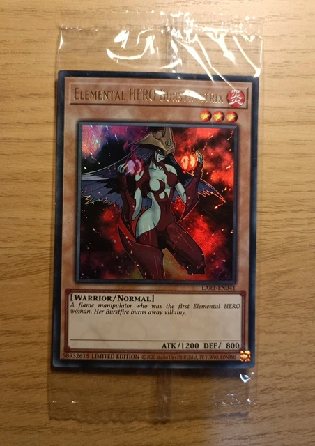 YU-GI-OH! ELEMENTAL HERO Burstinatrix | LART-EN041 | Ultra Rare | New & SEALED £7.50 - PicClick UK