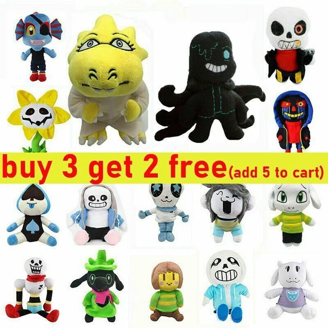 UNDERTALE PLUSH SANS Papyrus Asriel Toriel Stuffed Plush Kids XmasToys ...